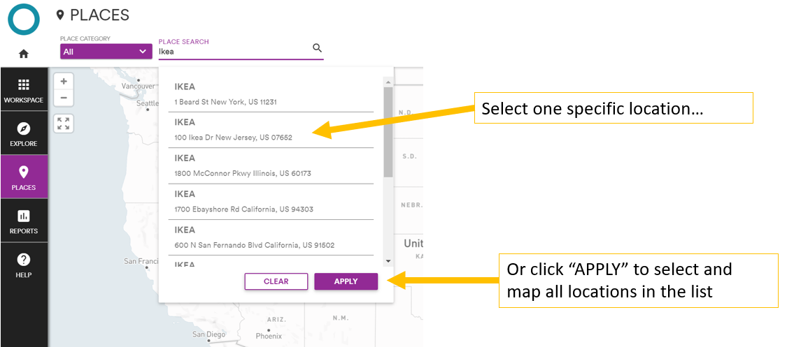 How to: Navigate the Places Module – Geopath